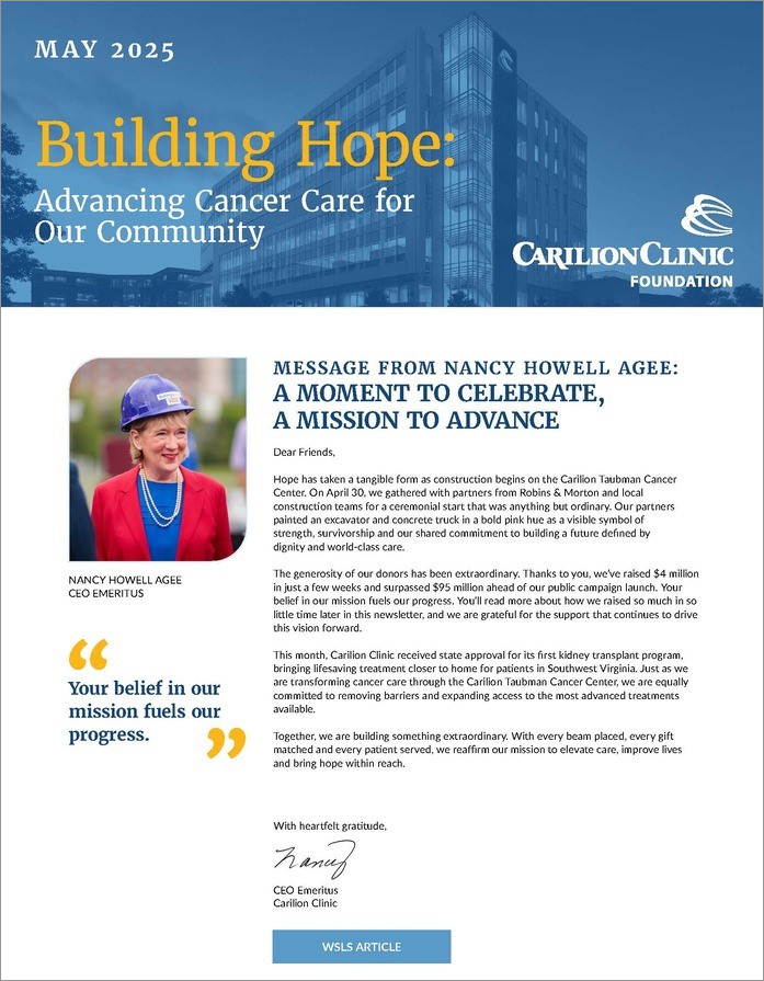 Resources | Carilion Clinic Foundation